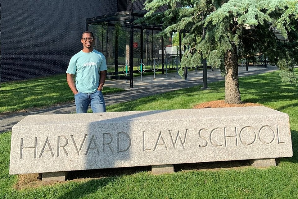 Making the most of opportunity: Alumnus begins law school at Harvard ...