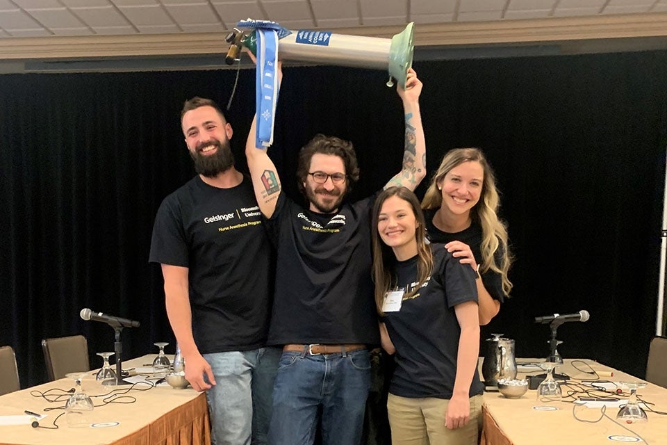 Nurse anesthesia students win competition | Commonwealth University