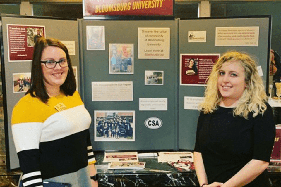 CSA graduate students make their mark at regional placement conference ...