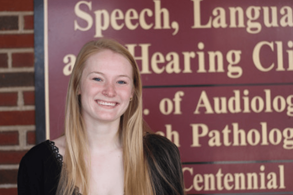 Internship gives SLP major an inviting look into audiology ...