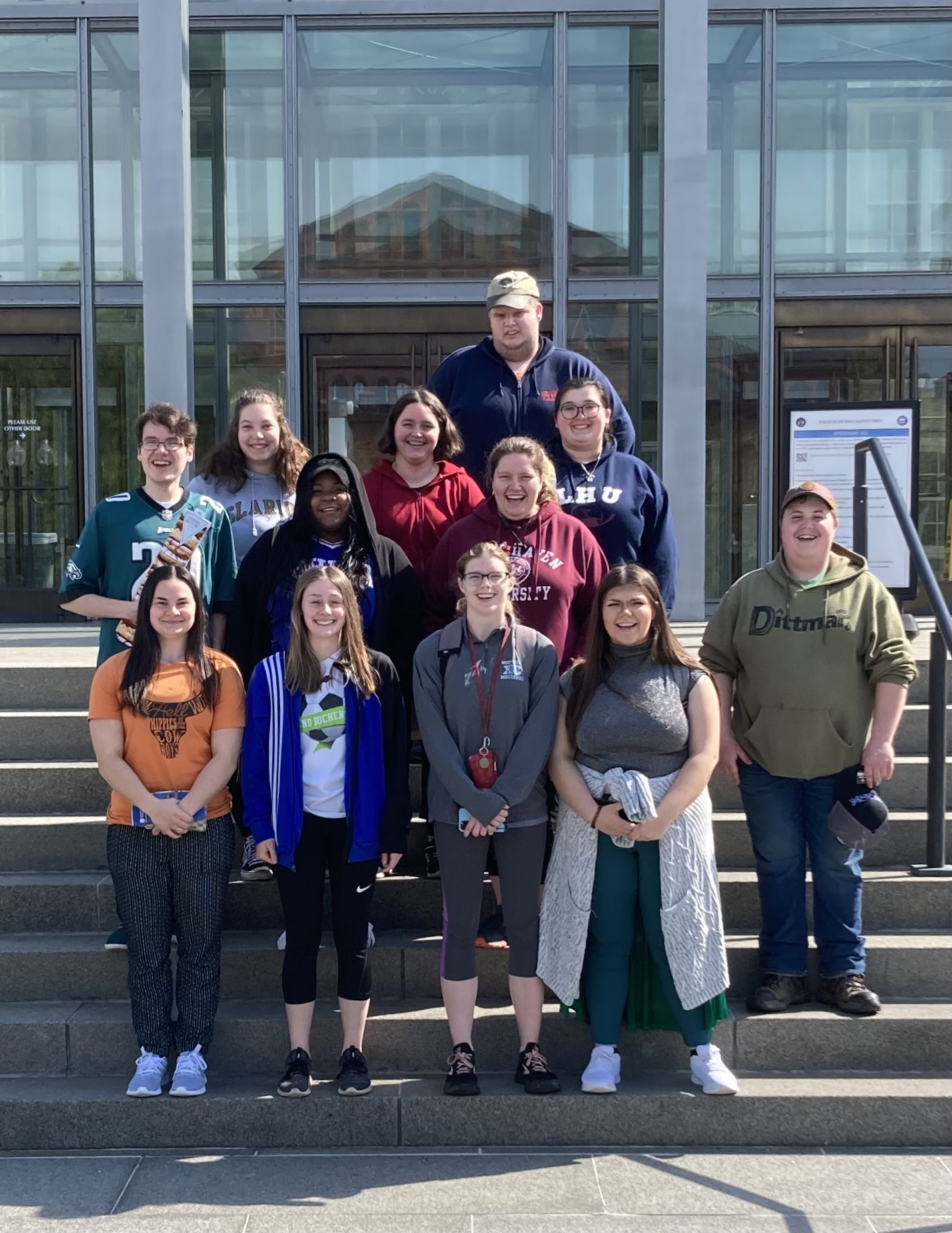 CU-Lock Haven Criminal Justice Club visits National Law Enforcement ...