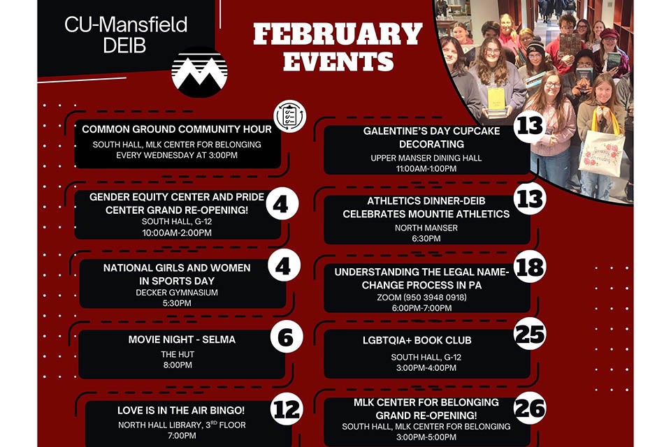 Mansfield Black History Month Events | Commonwealth University