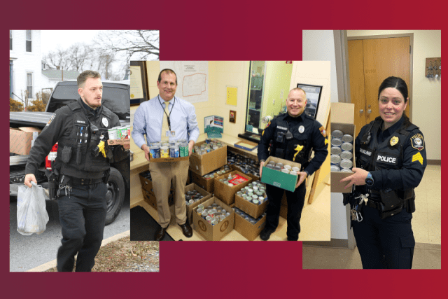 Commonwealth University Police Departments Hold Annual Food for Fines ...