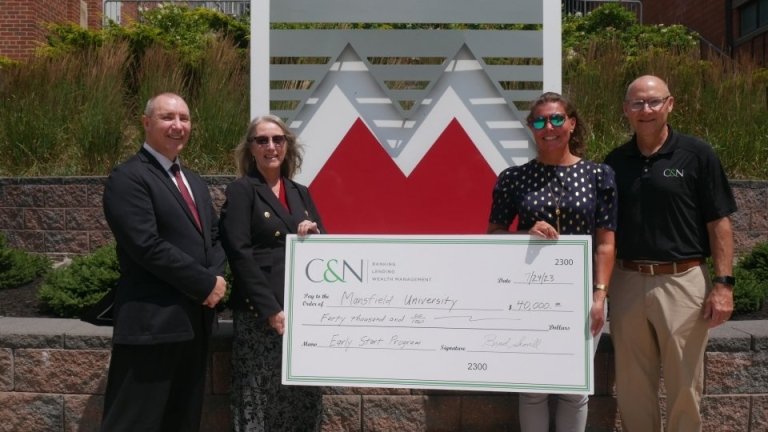 C&N Bank Donates $40,000 to Commonwealth University-Mansfield's Early ...
