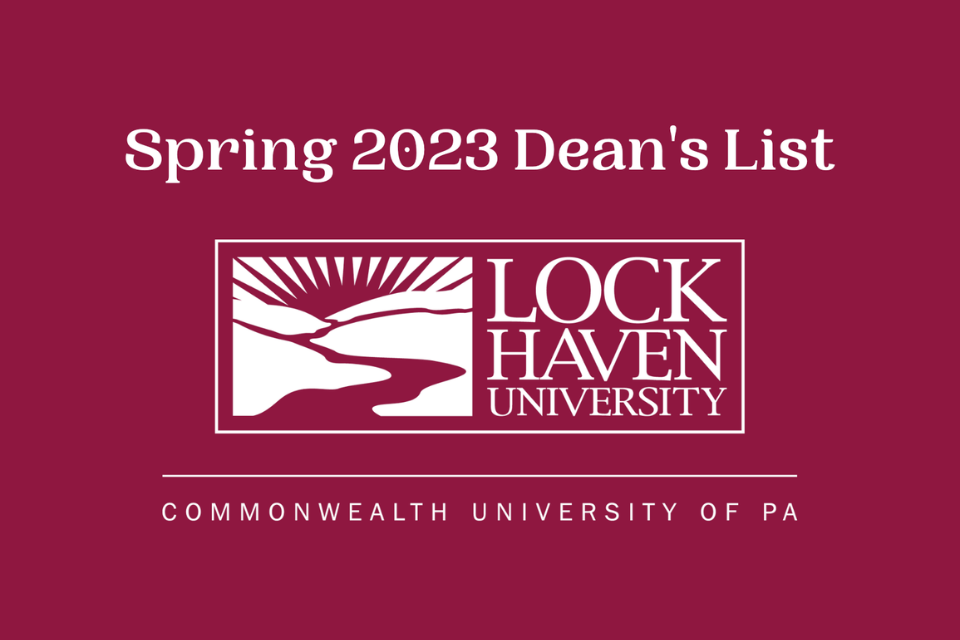 Commonwealth University-Lock Haven Announces Spring 2023 Dean’s List | Commonwealth University