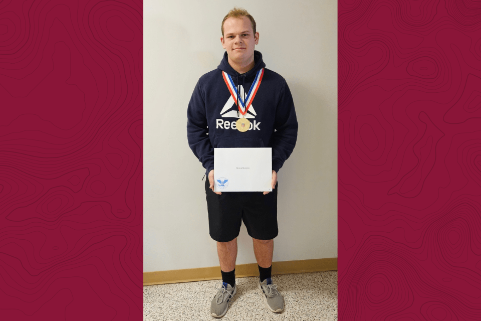 Nick Manning receives CU-Lock Haven President's Volunteer Service Award ...